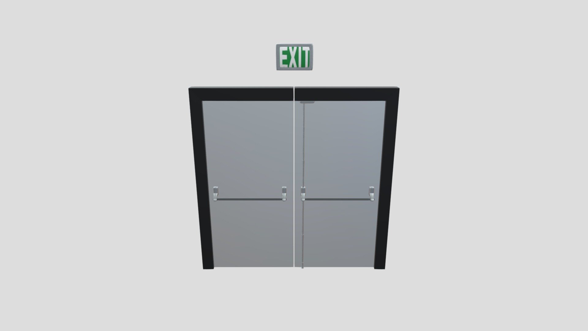 Exit Door - 3D model by rosyp_3d [b723993] - Sketchfab