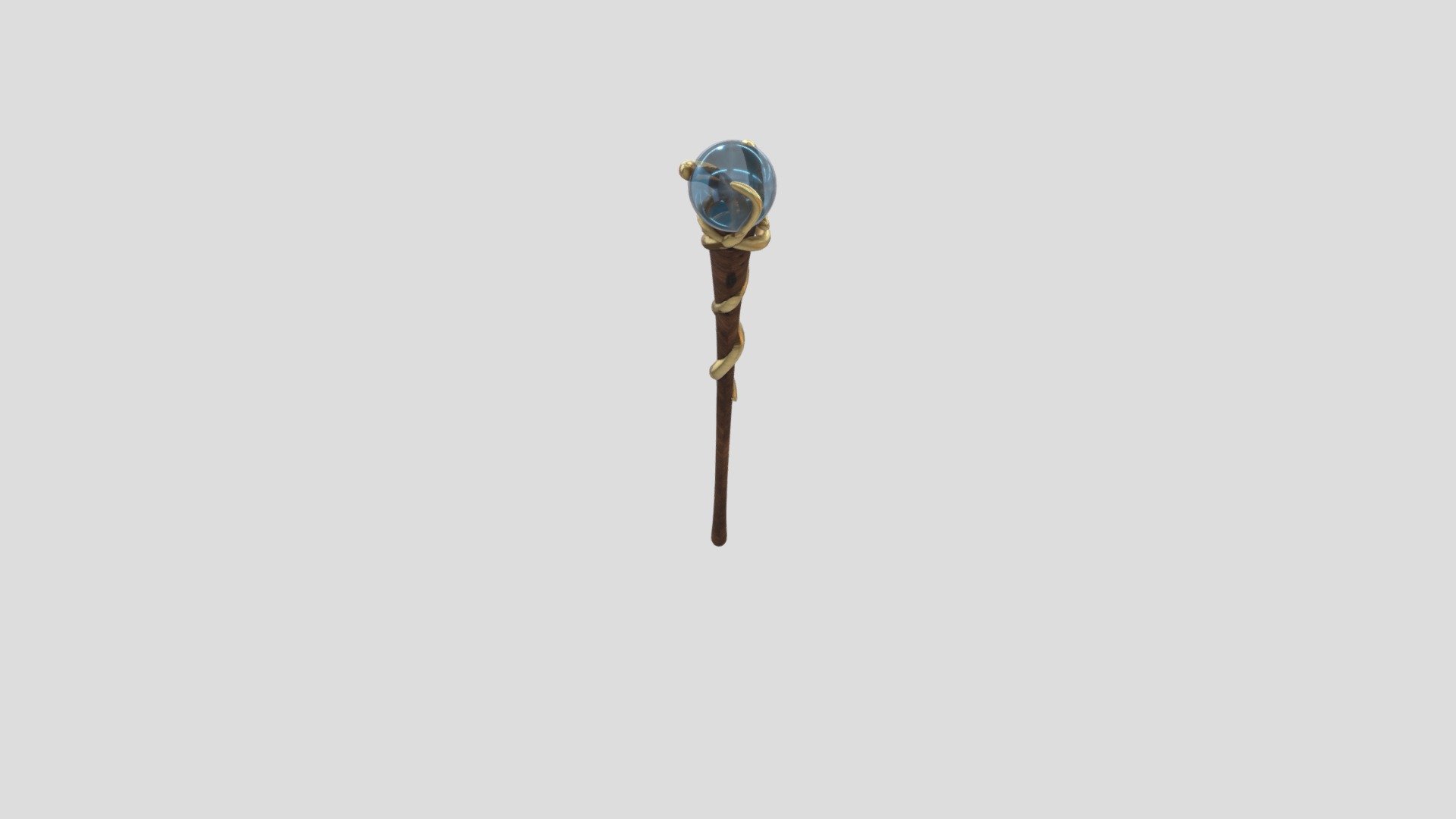 Wizard Staff - 3D model by Bdog13 [b724b5e] - Sketchfab