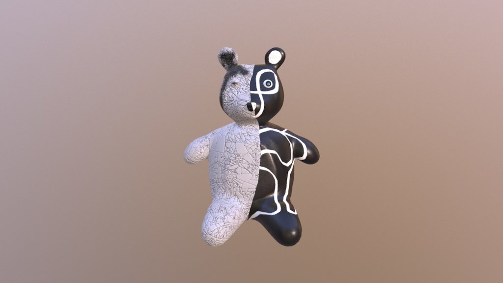 Corrupt Dream Bear - 3D model by rgarvin (@blurrylife) [b7253c9 ...