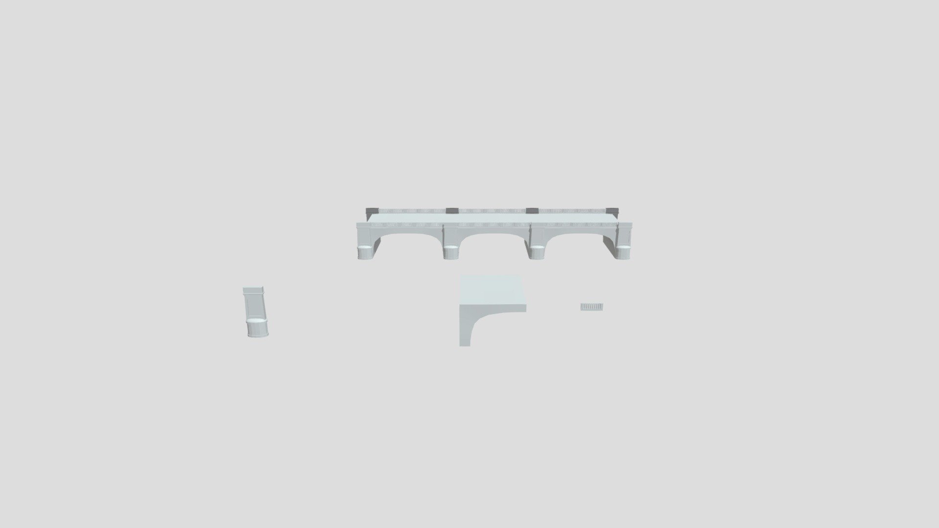Modular Bridge - 3D model by dconnor4 [b726bf6] - Sketchfab