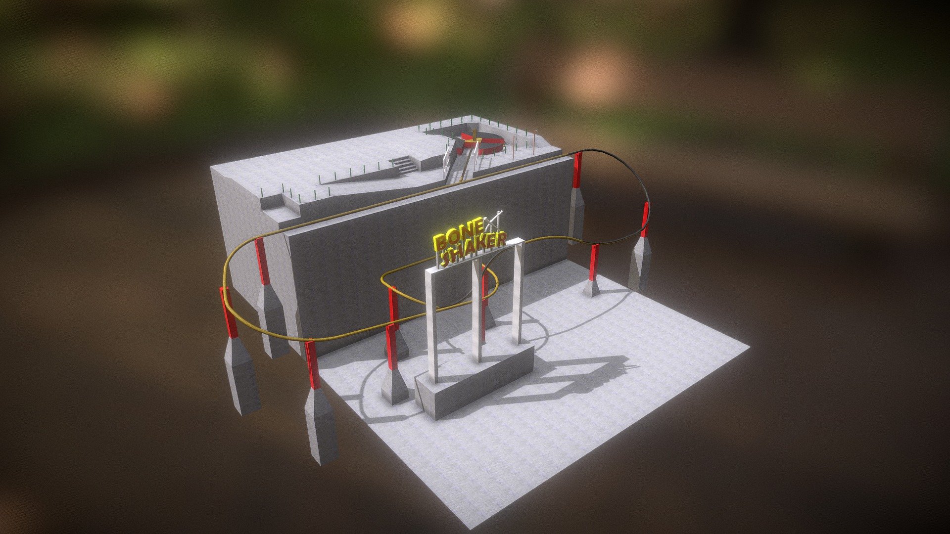 Jurassic Park Bone Shaker - Buy Royalty Free 3D model by haykal12321 ...