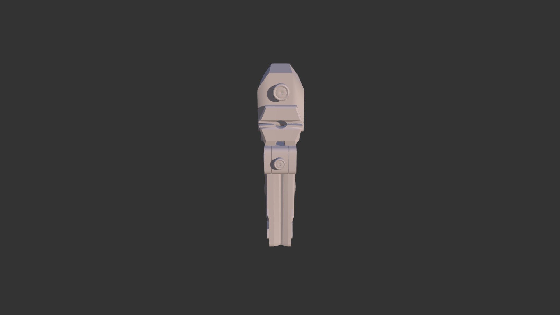 High Poly Pistol - 3D model by peterwakim [b728d14] - Sketchfab