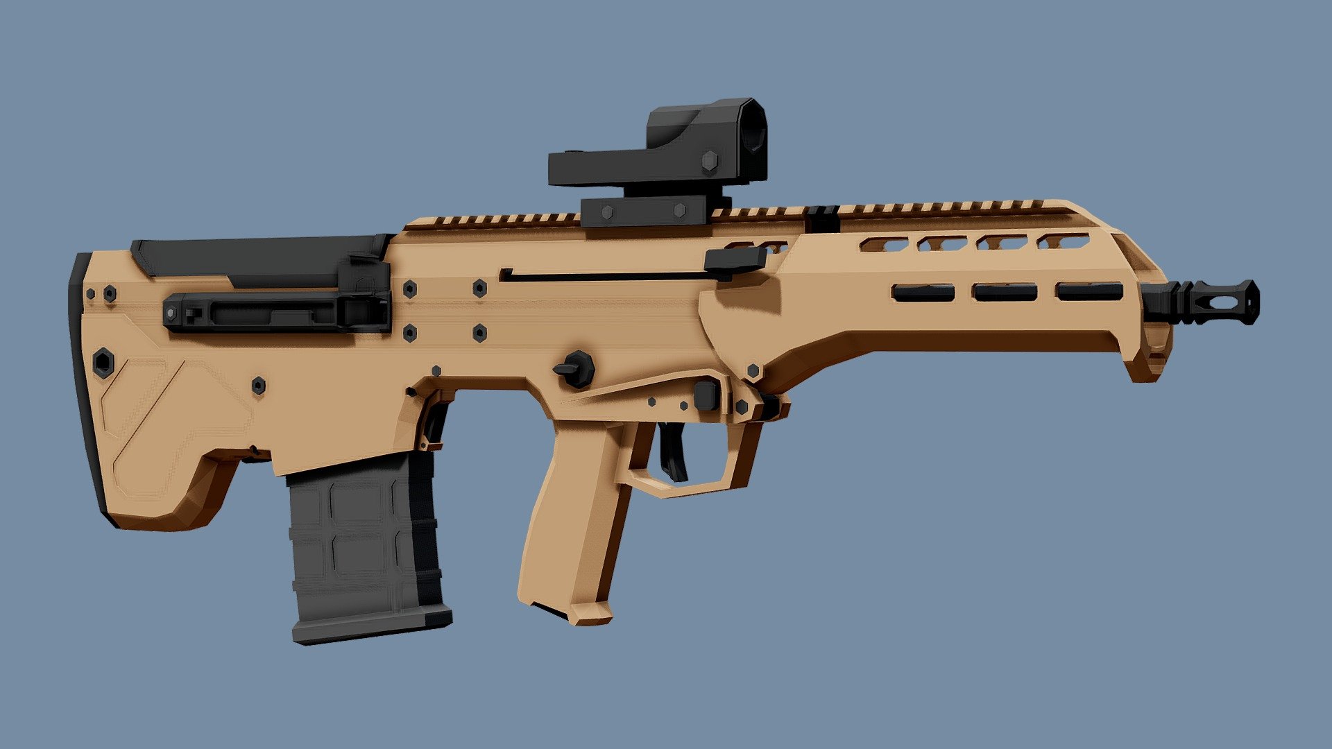Low-Poly DT MDR - Download Free 3D model by TastyTony [b728eaa] - Sketchfab