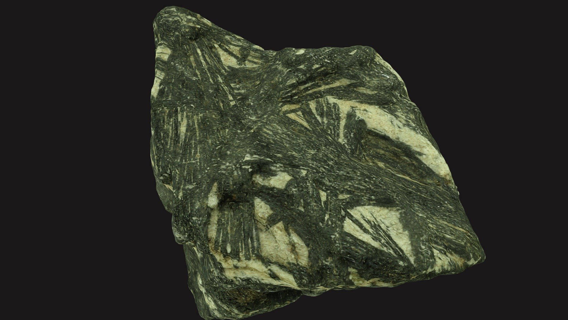 Hornblende garben gneiss, Zillertal - Download Free 3D model by Sara ...