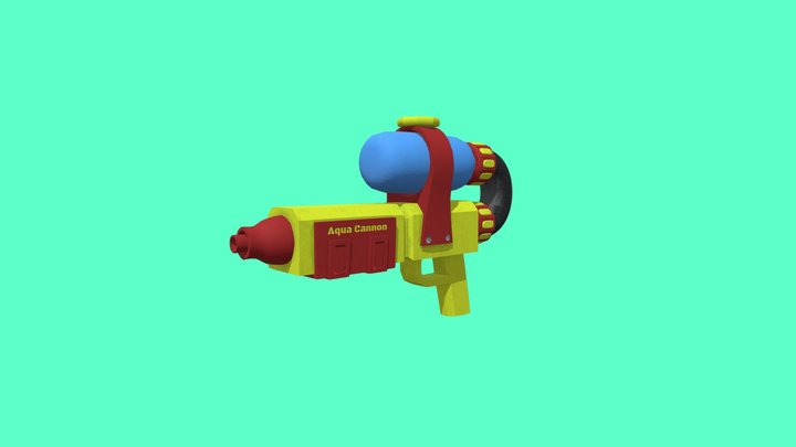 Watergun 3D models - Sketchfab