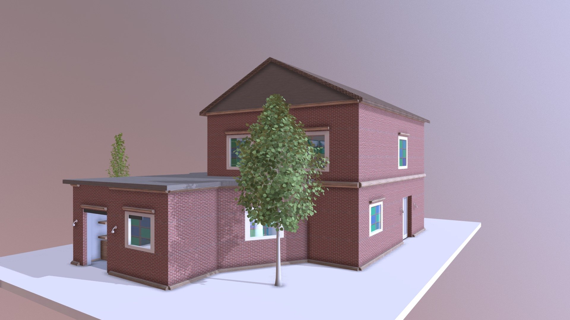 Detached House Example 16 - Download Free 3D model by lurtisrules ...
