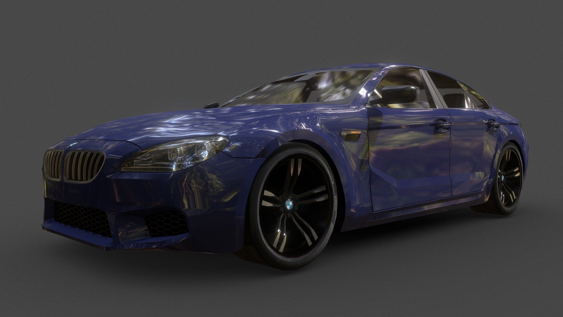 BMW 6 Series Sedan MSport - 3D model by Ricy (@ngon_3d) [b72cd5f ...