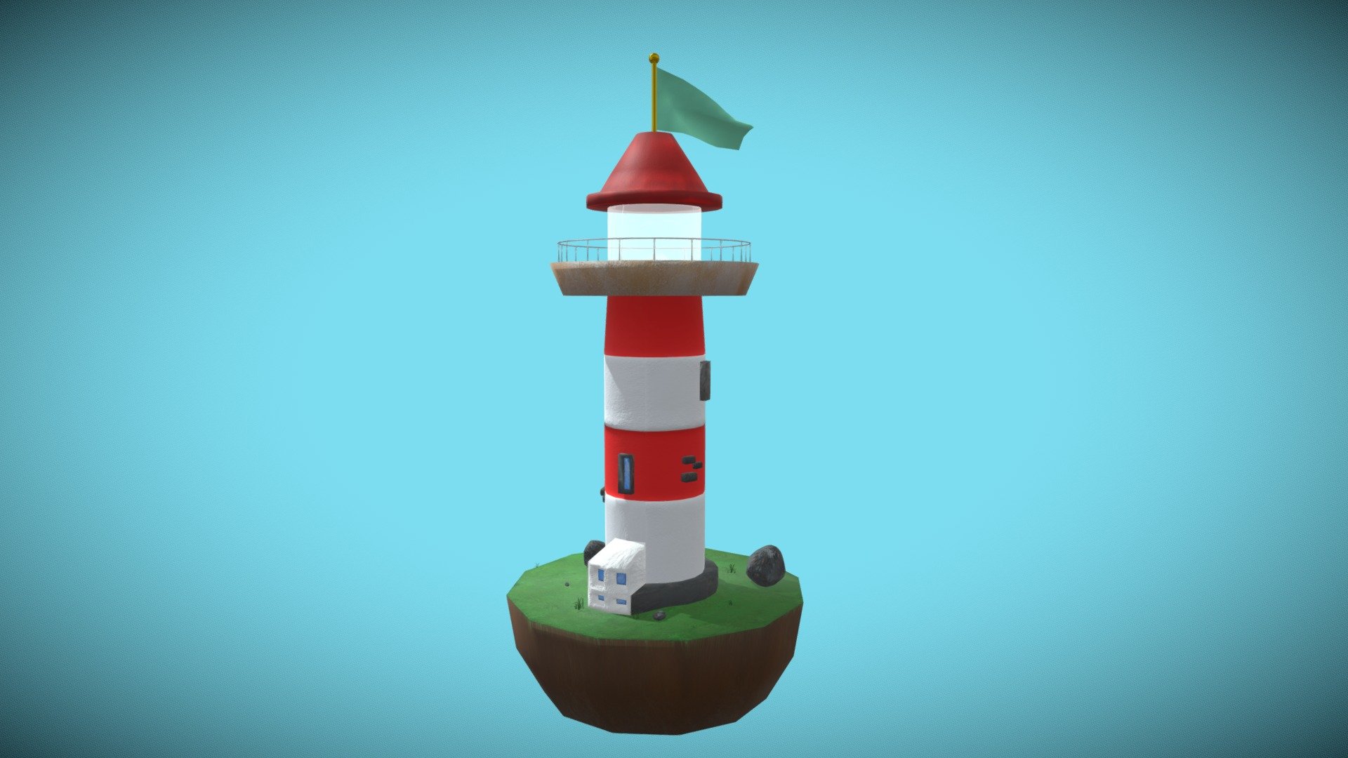 Light Tower - 3D model by Crymatik [b72d1bd] - Sketchfab