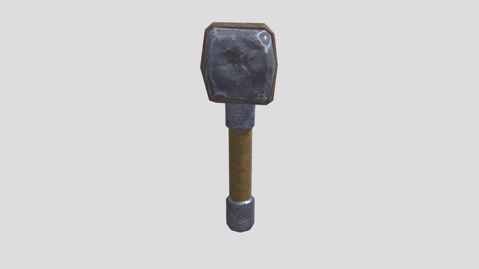 LOW_Hammer - 3D model by buk1n (@buk1n9999) [b72da78] - Sketchfab
