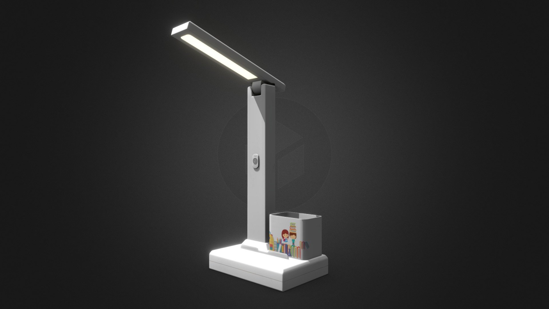 Table lamp - Download Free 3D model by Red Kaiser (@redkaiser555 ...