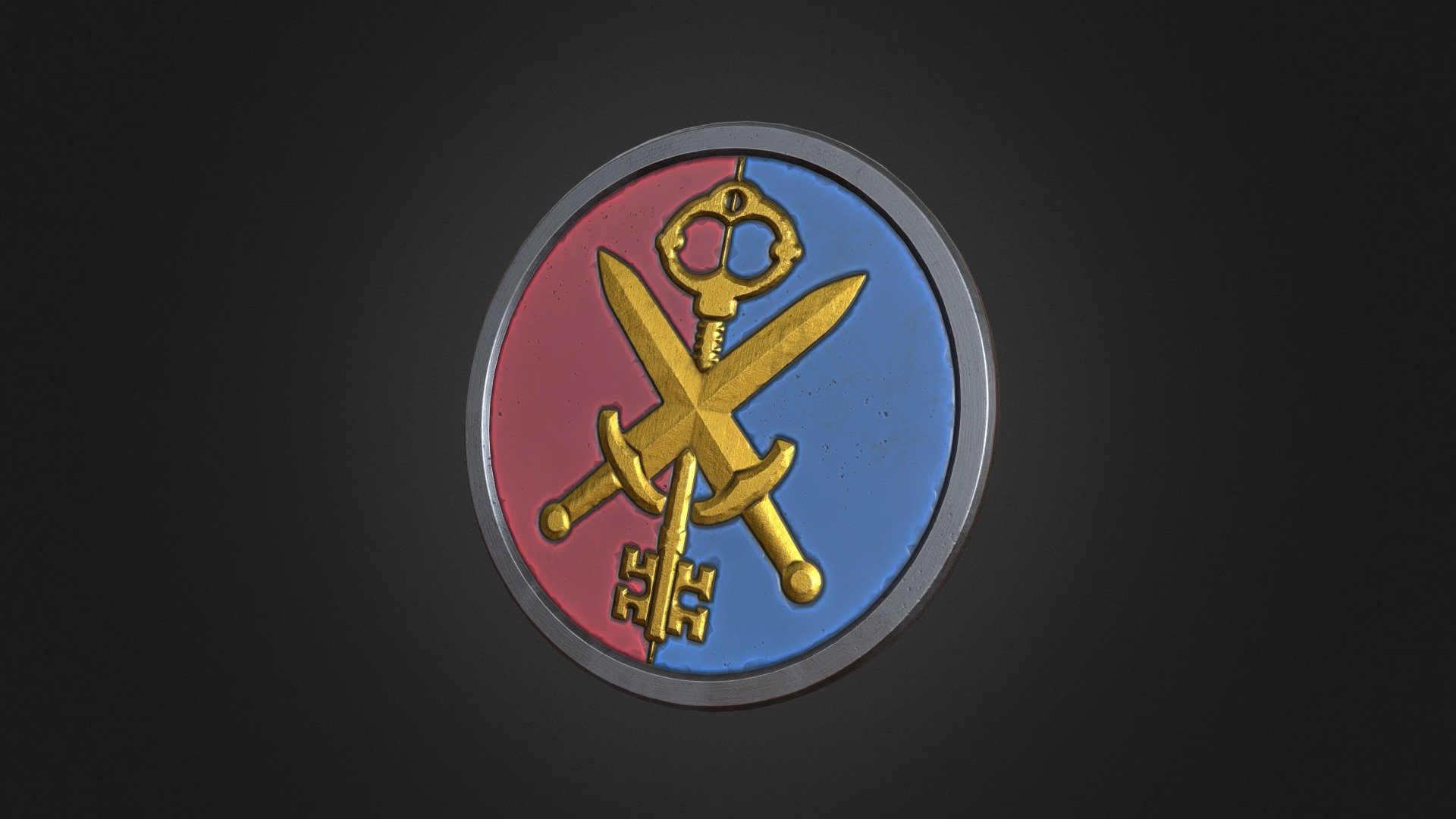 BA Badge - 3D model by tonken [b72eee2] - Sketchfab