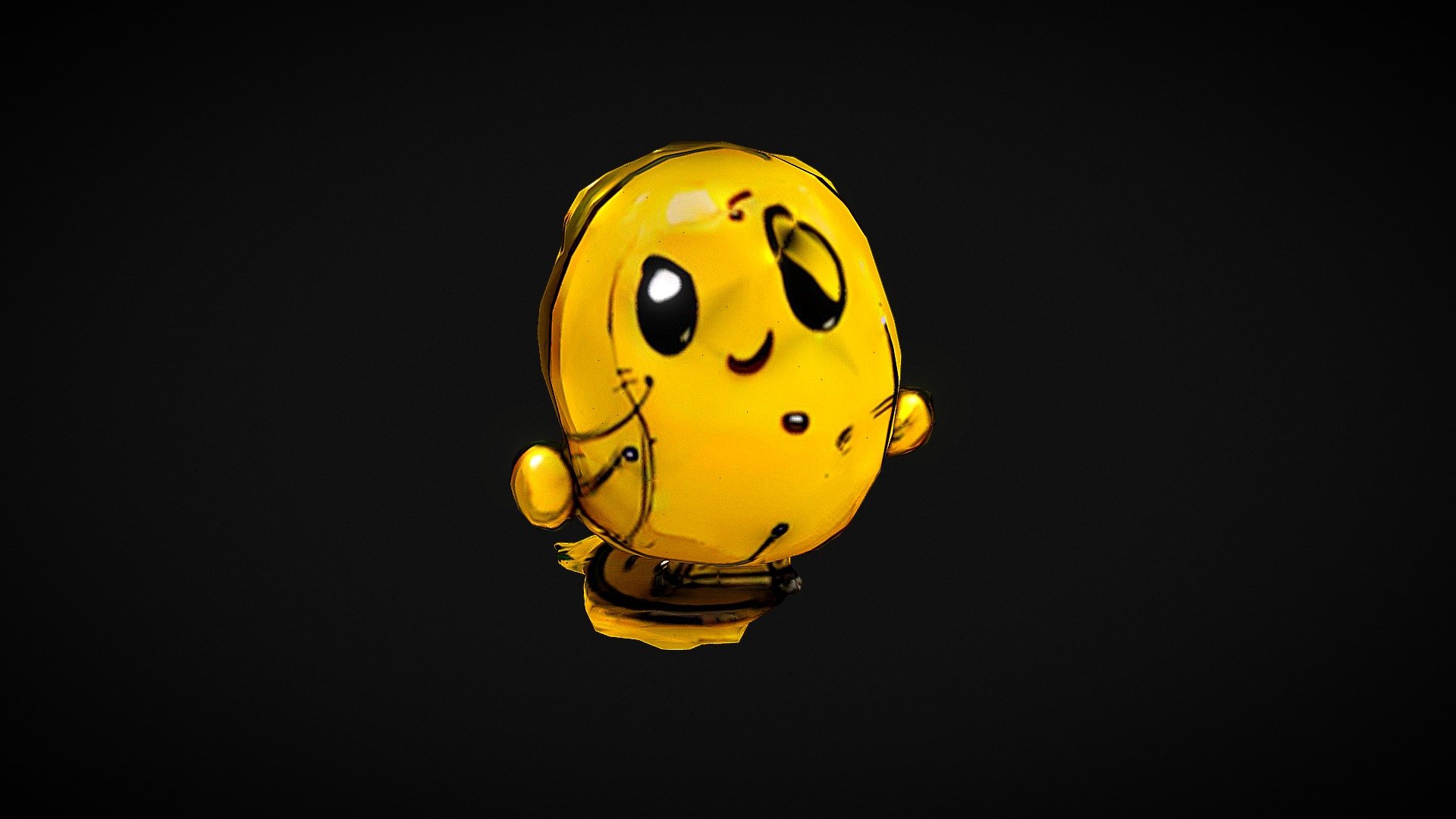 "Joyful Emoticon Art: Liquid Smile" Facial expre - Download Free 3D ...