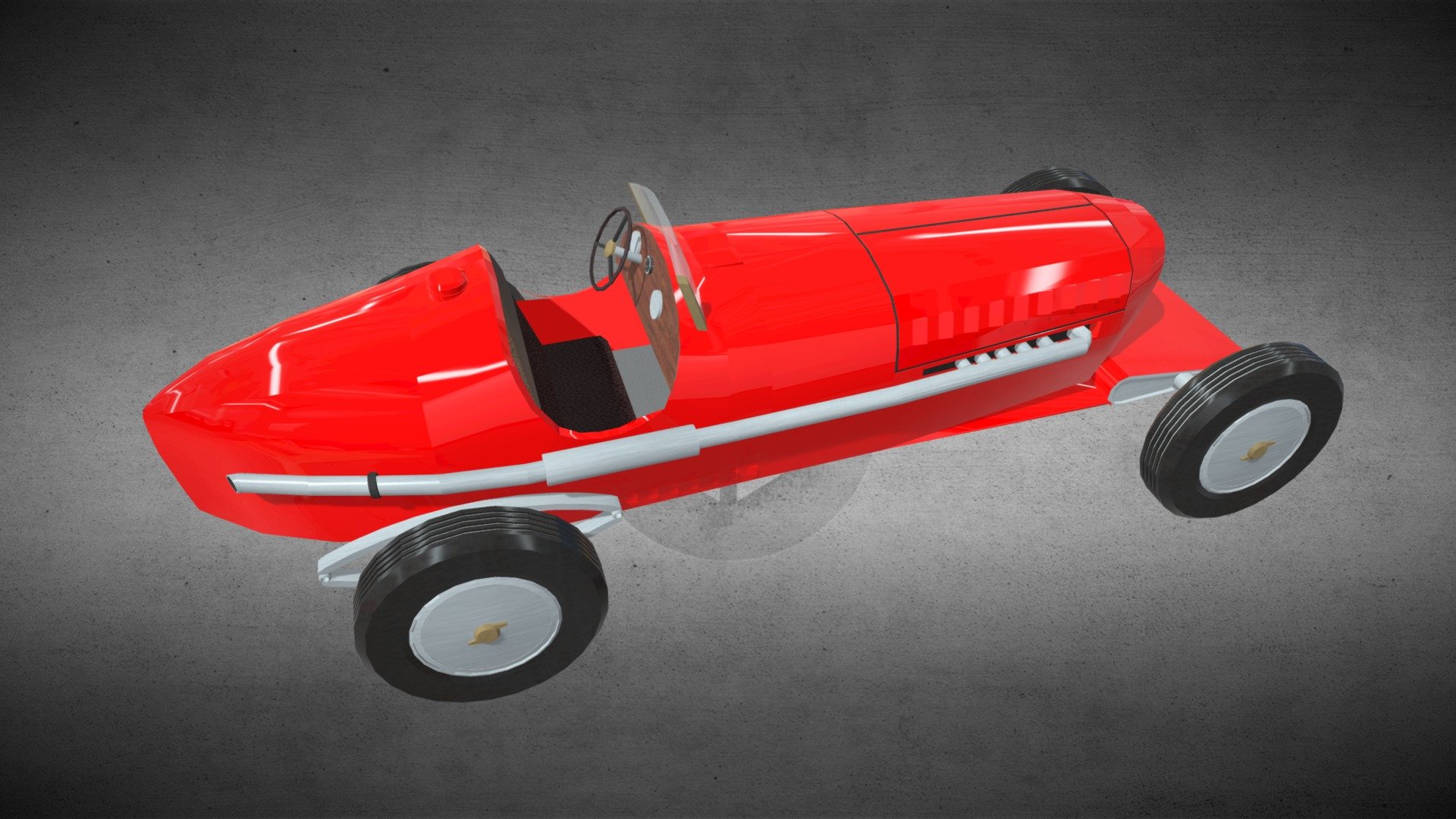 Bolide rouge (Alfa Roméo P3) - Download Free 3D model by perceval-66 ...