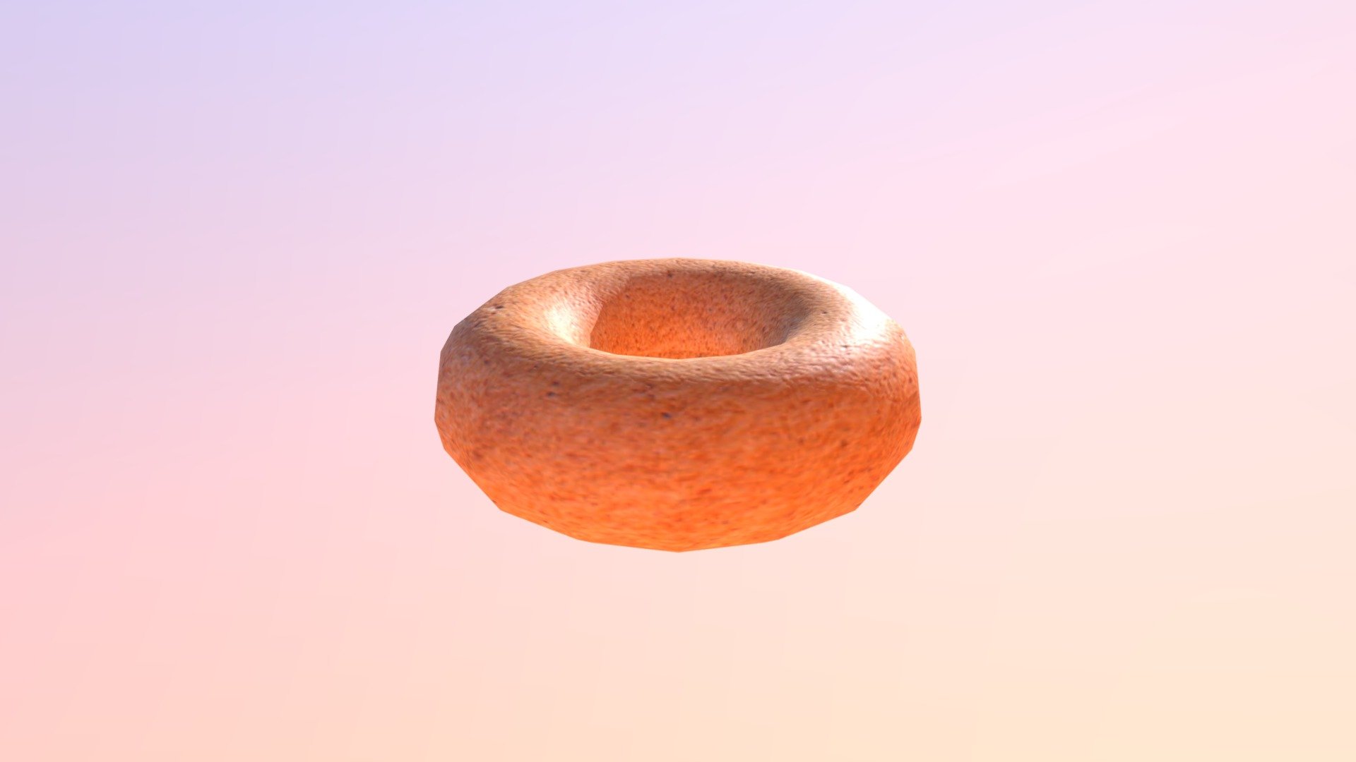 Doughnut - 3D model by Johannes.Jonassen [b7320fa] - Sketchfab
