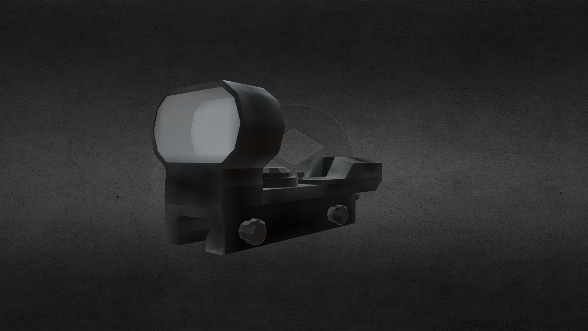 Red dot sight - Download Free 3D model by hgf1092 3d (@hgf1092 ...