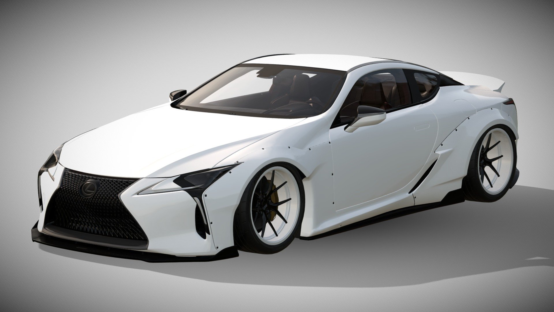 2017 Lexus LC 500 LB★WORKS - Download Free 3D model by Ddiaz Design ...
