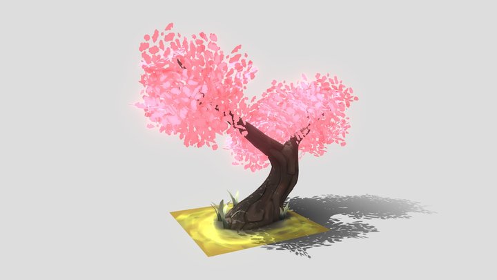 Stylized-tree 3D models - Sketchfab