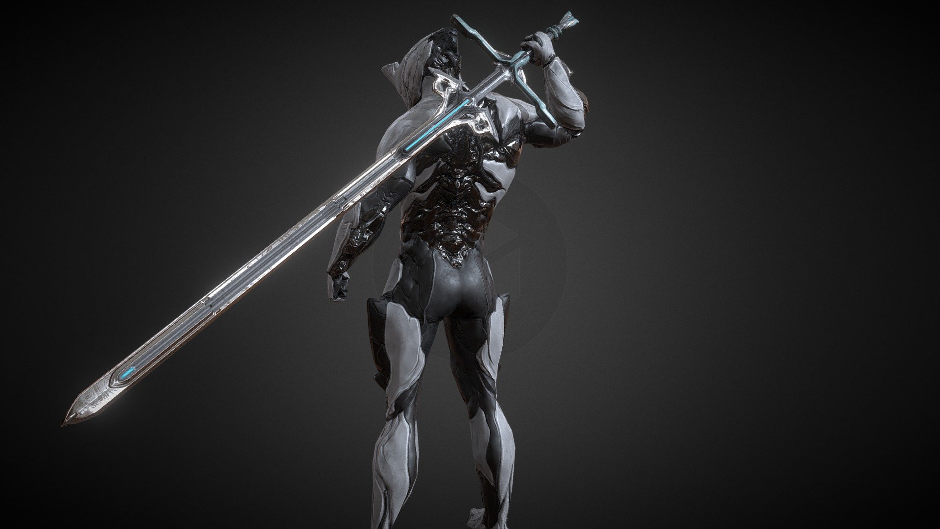 Warframe Tennogen [Heavy Blade - Zweihander] - 3D model by ...