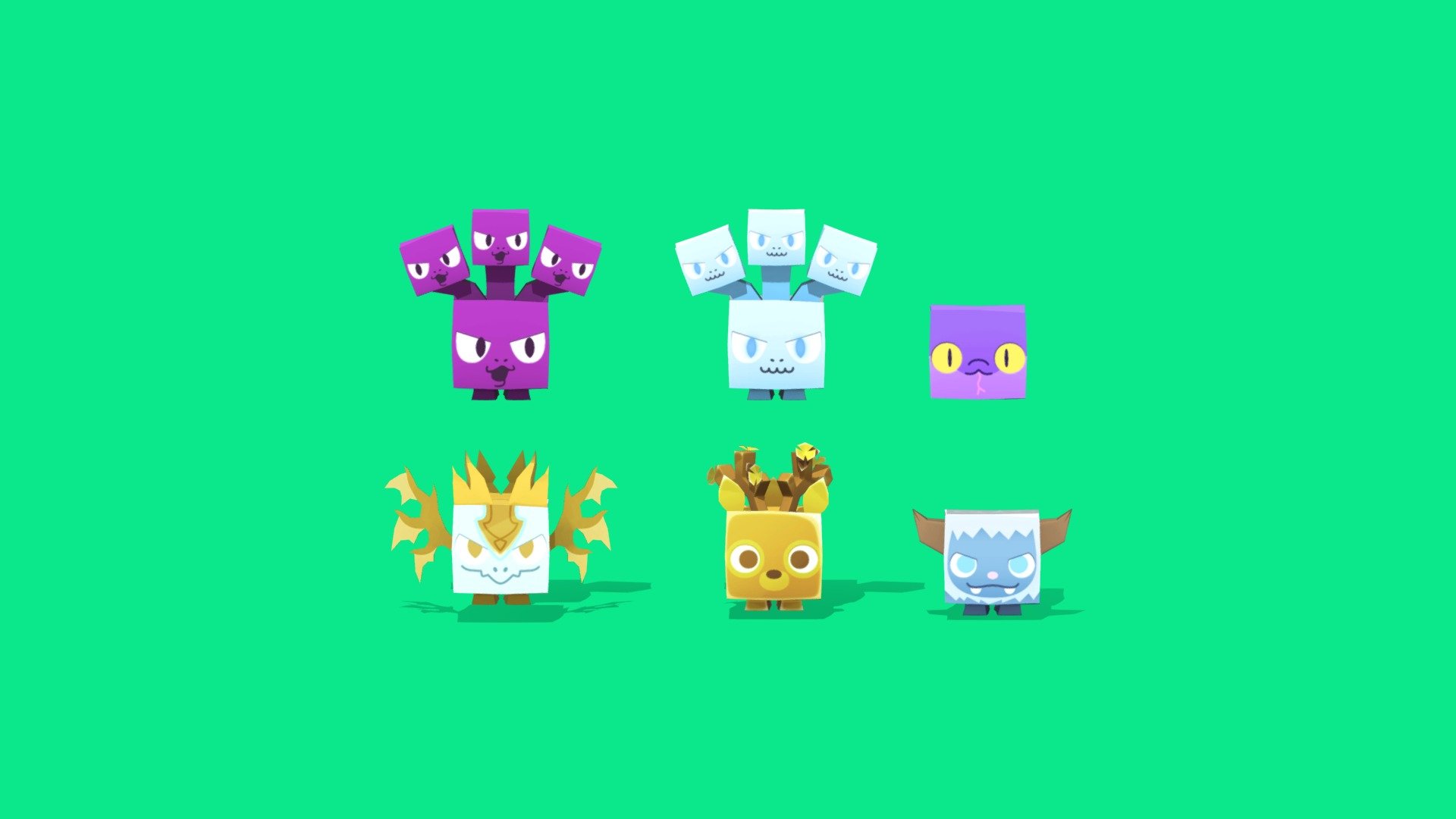 Roblox pet pack low poly 2 - Download Free 3D model by AppLinkor ...