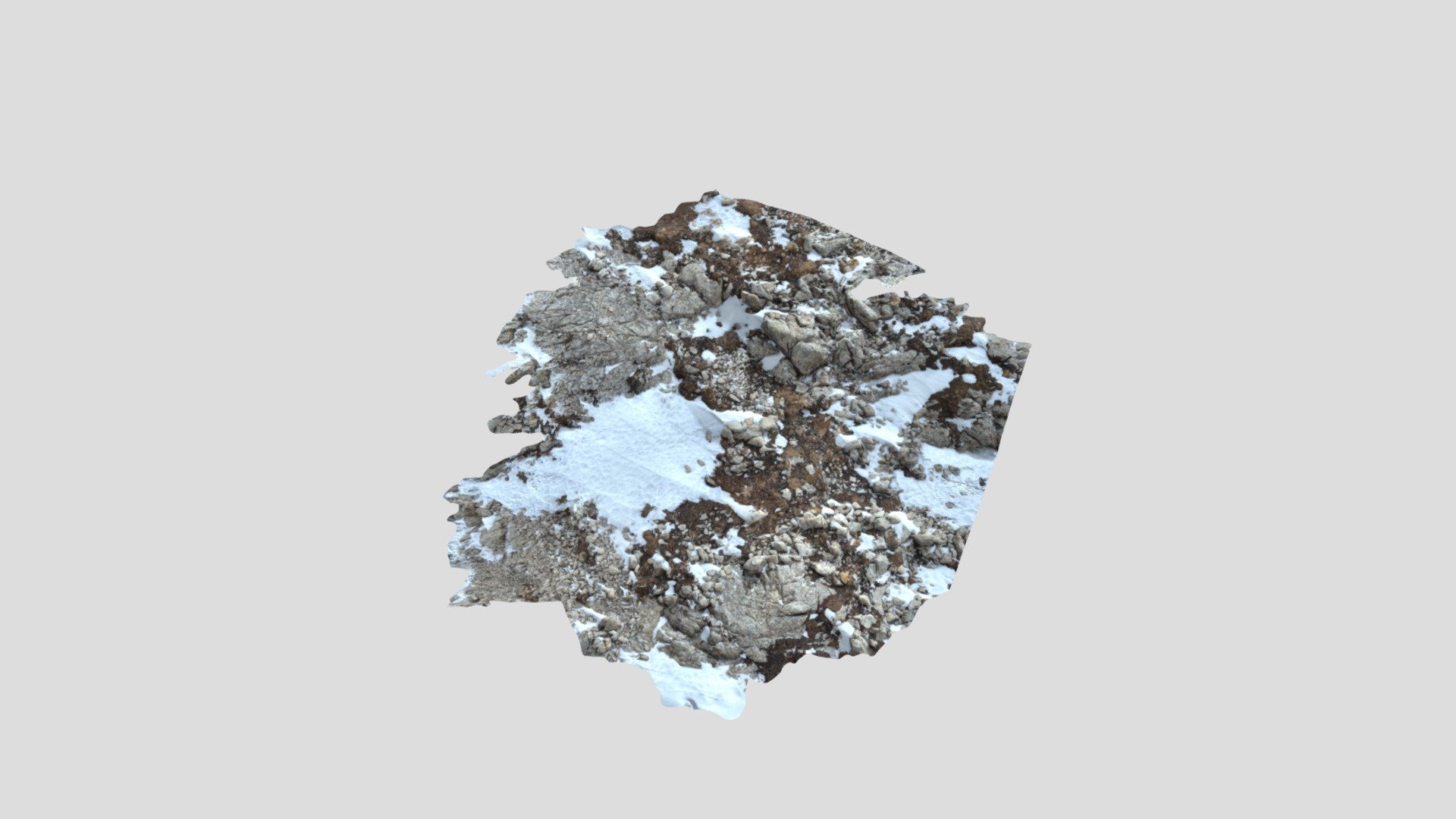Rocks in the snow - many rocks - Download Free 3D model by Sebo_the ...