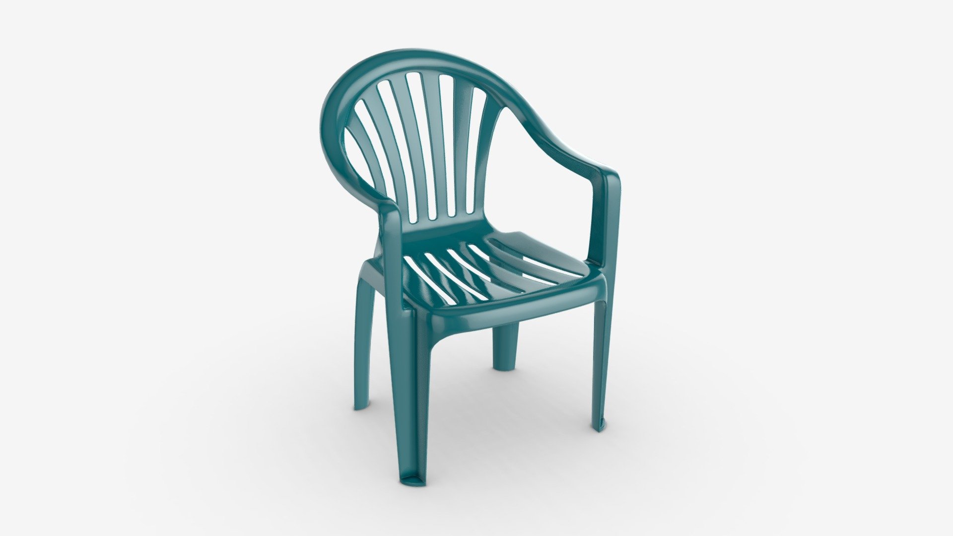 Plastic chair stackable 02 - Buy Royalty Free 3D model by HQ3DMOD ...