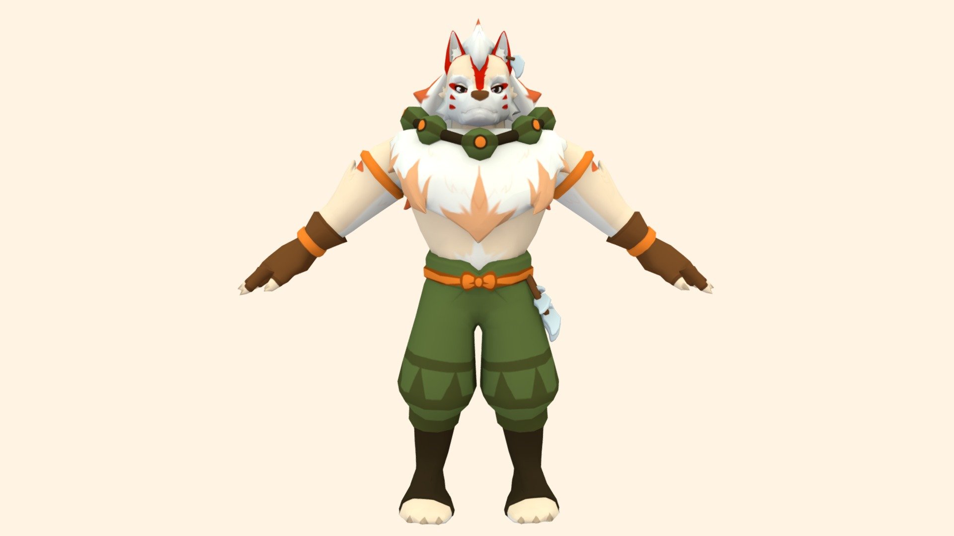 Mittens A-Pose - Download Free 3D model by Zubaydah [b7383af] - Sketchfab