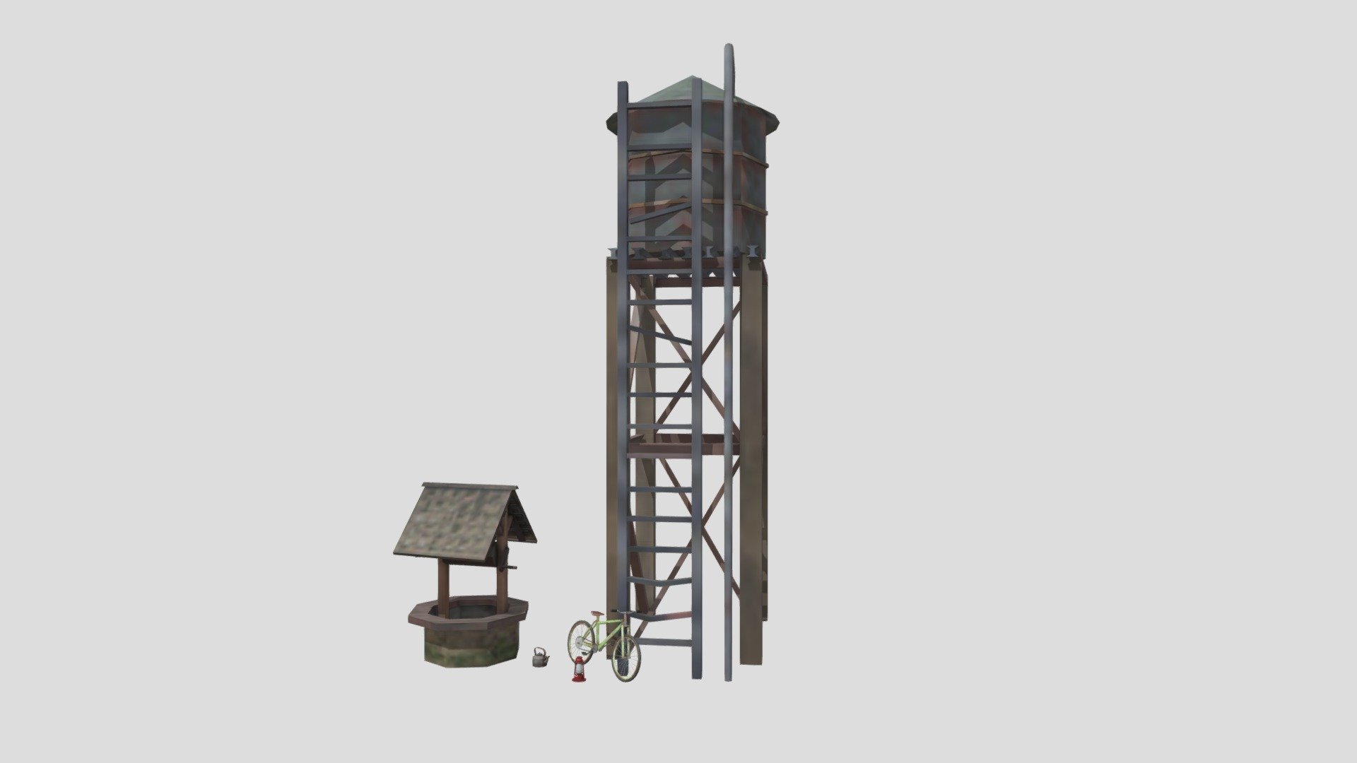 DAE 5 Finished Props - Forest Loner - 3D model by maria_katzaridou ...