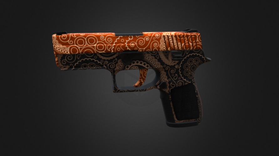 P250 | Mehndi - 3D model by CS2Items.pro (@csgoitems.pro) [b738826 ...