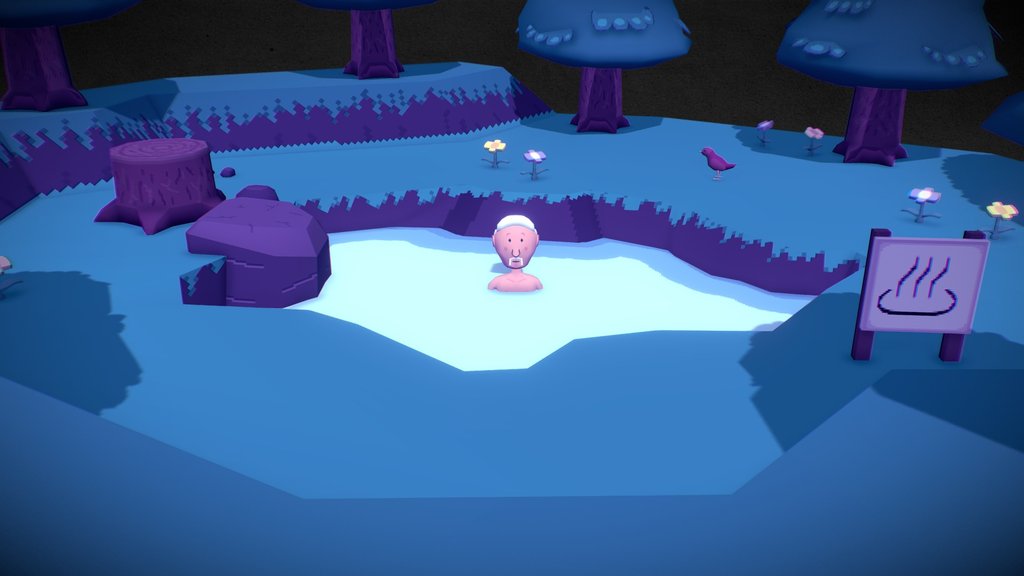 Hot spring - A 3D model collection by 3inary - Sketchfab