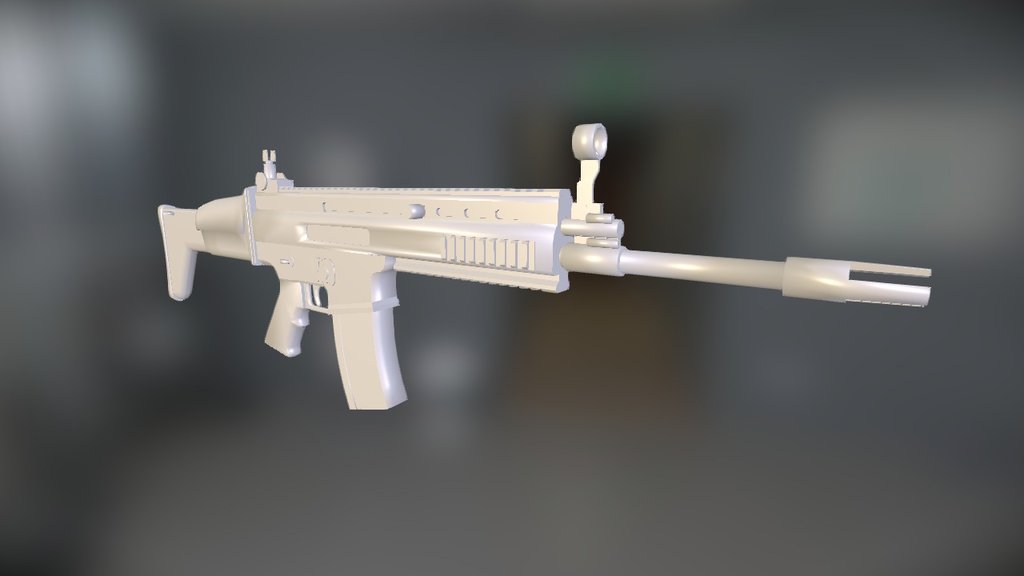 FN Scar - 3D model by GeneticHell [b7393e8] - Sketchfab