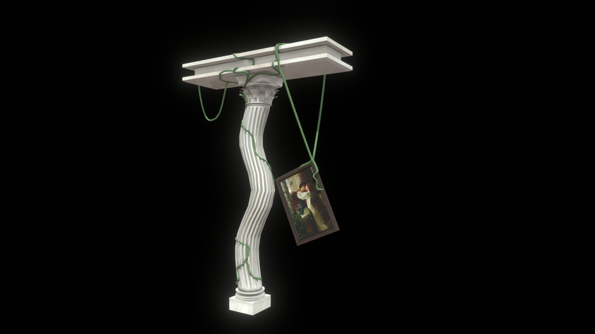 Stylized Corinthian Pillar - Download Free 3D model by Colten Lewis ...