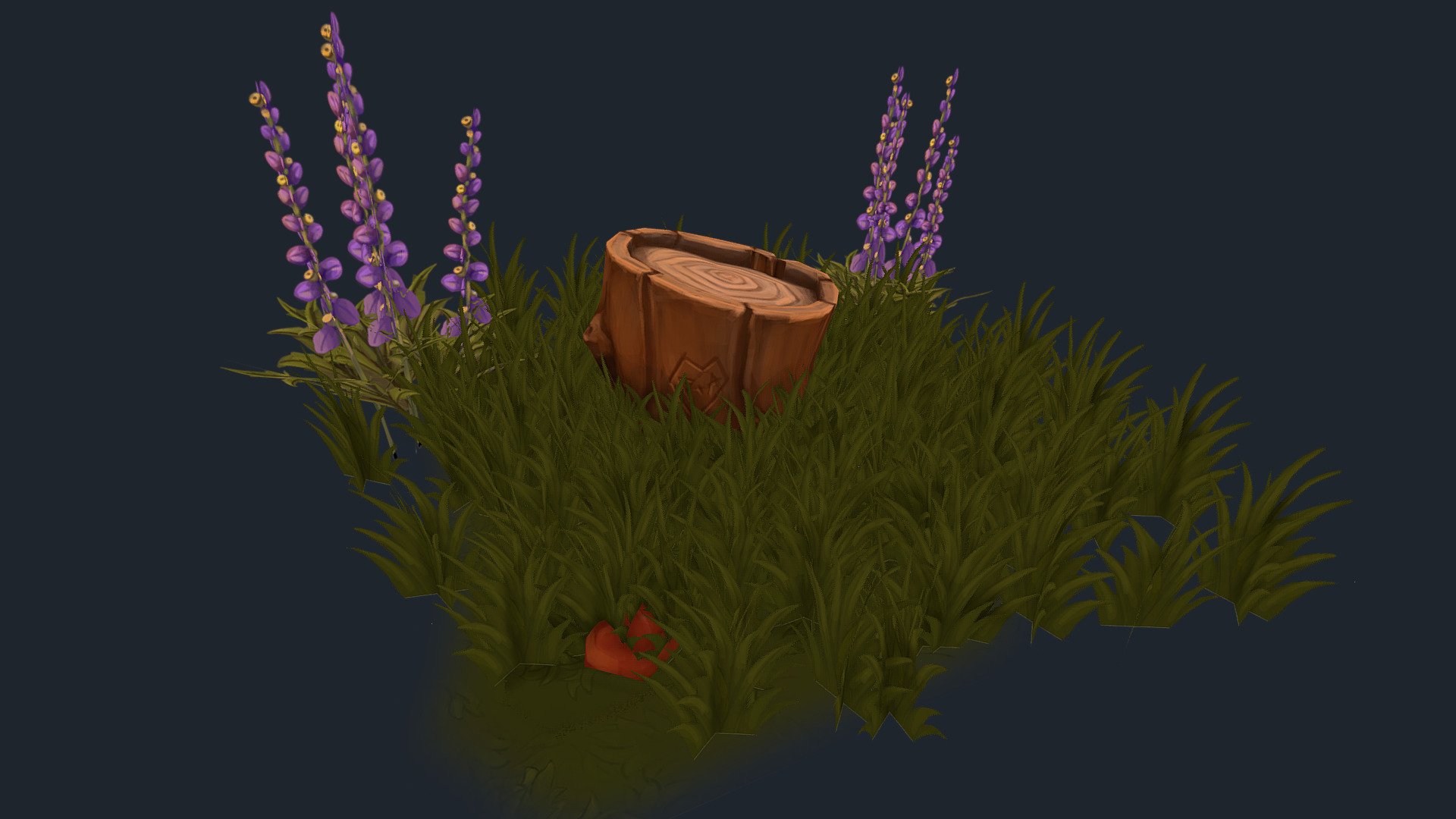 Grass Test 10/24/18 - 3D model by Alex Iveroth (@alex.iveroth) [b73c53e ...
