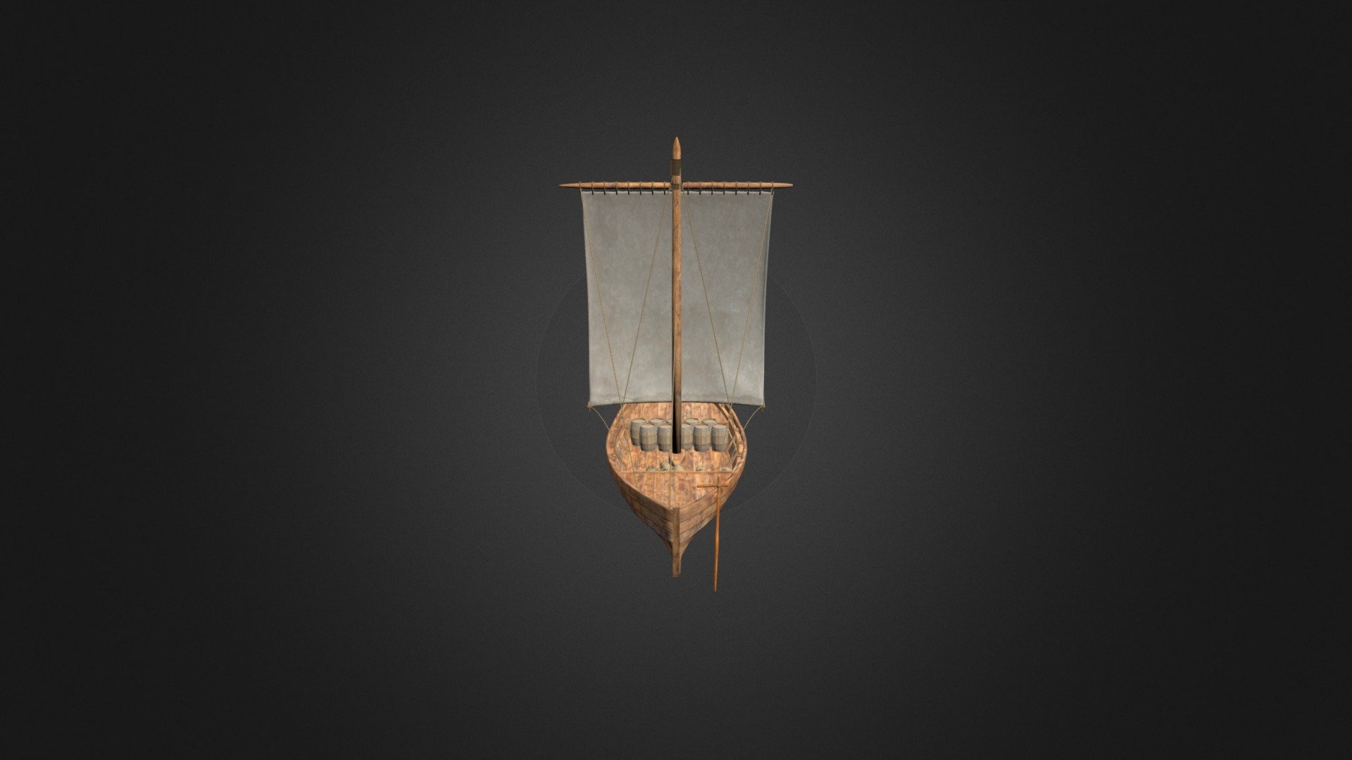Early Frisian cog - 3D model by visualdimension [b73d67c] - Sketchfab