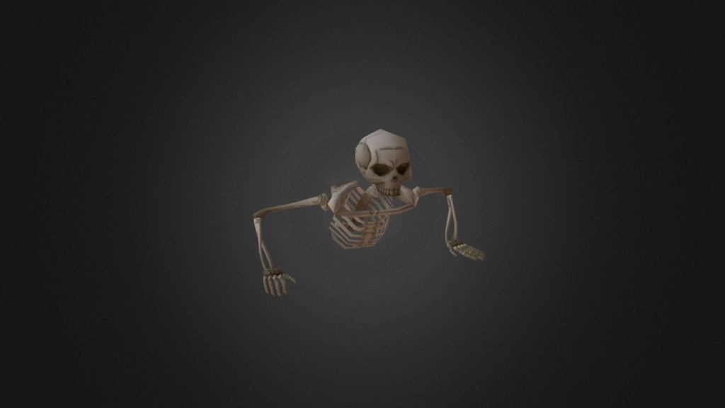 Gothical: Half-skeleton - 3D model by Joel (@hrdgrv) [b73ec44] - Sketchfab