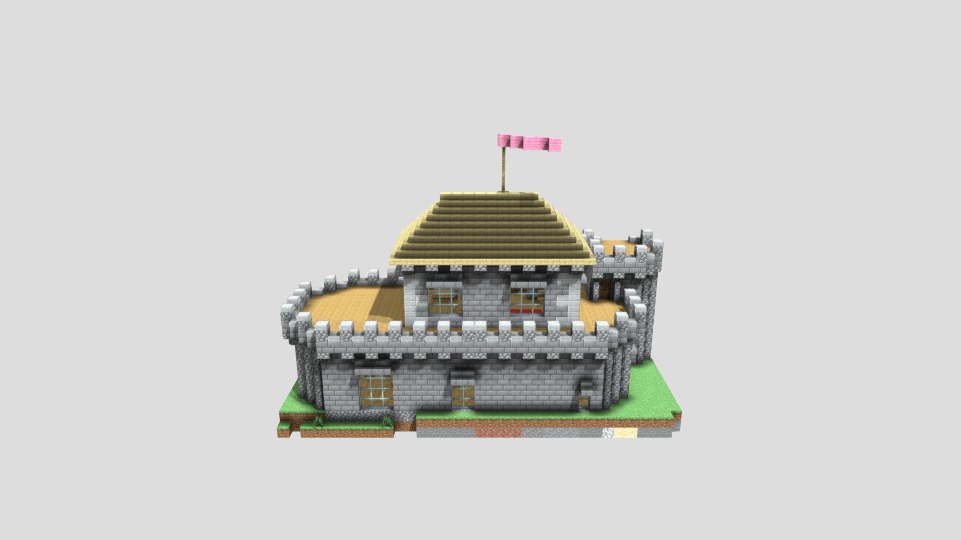 mini-castle - Download Free 3D model by madexc [b73f823] - Sketchfab
