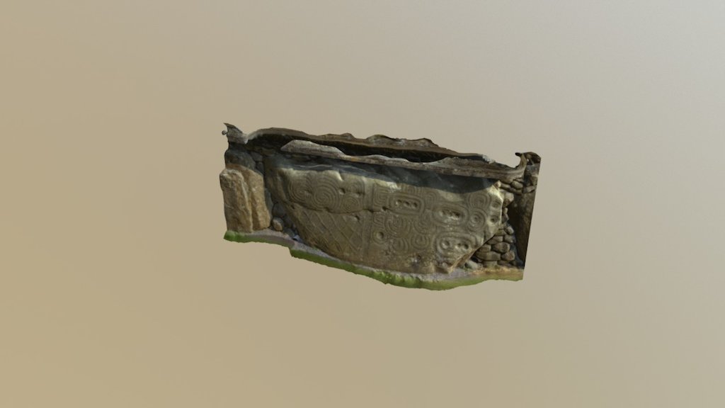 Newgrange Heel Stone - 3D model by clarapinchbeck [b73ff79] - Sketchfab