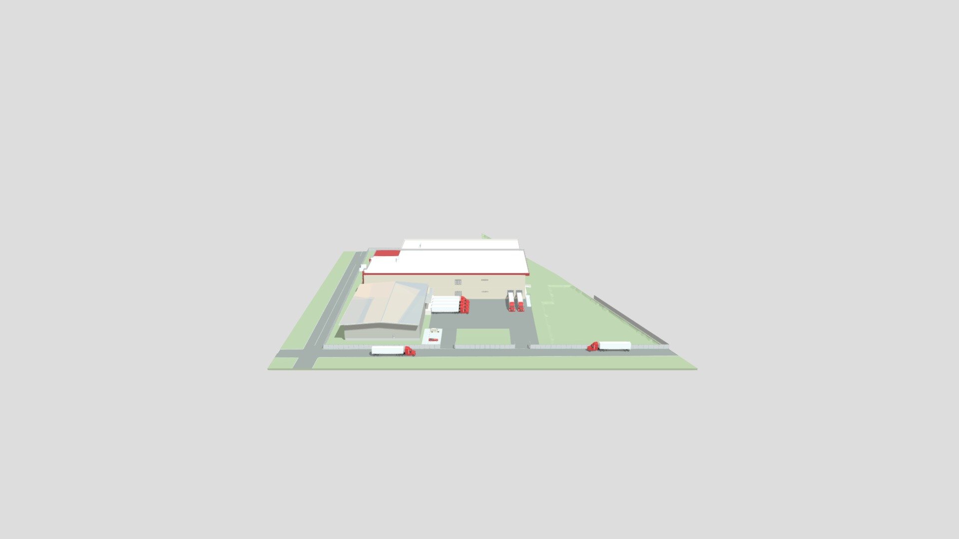 WAREHOUSE PROJECT DD-OVERVIEW - 3D model by Suncoast Architects ...