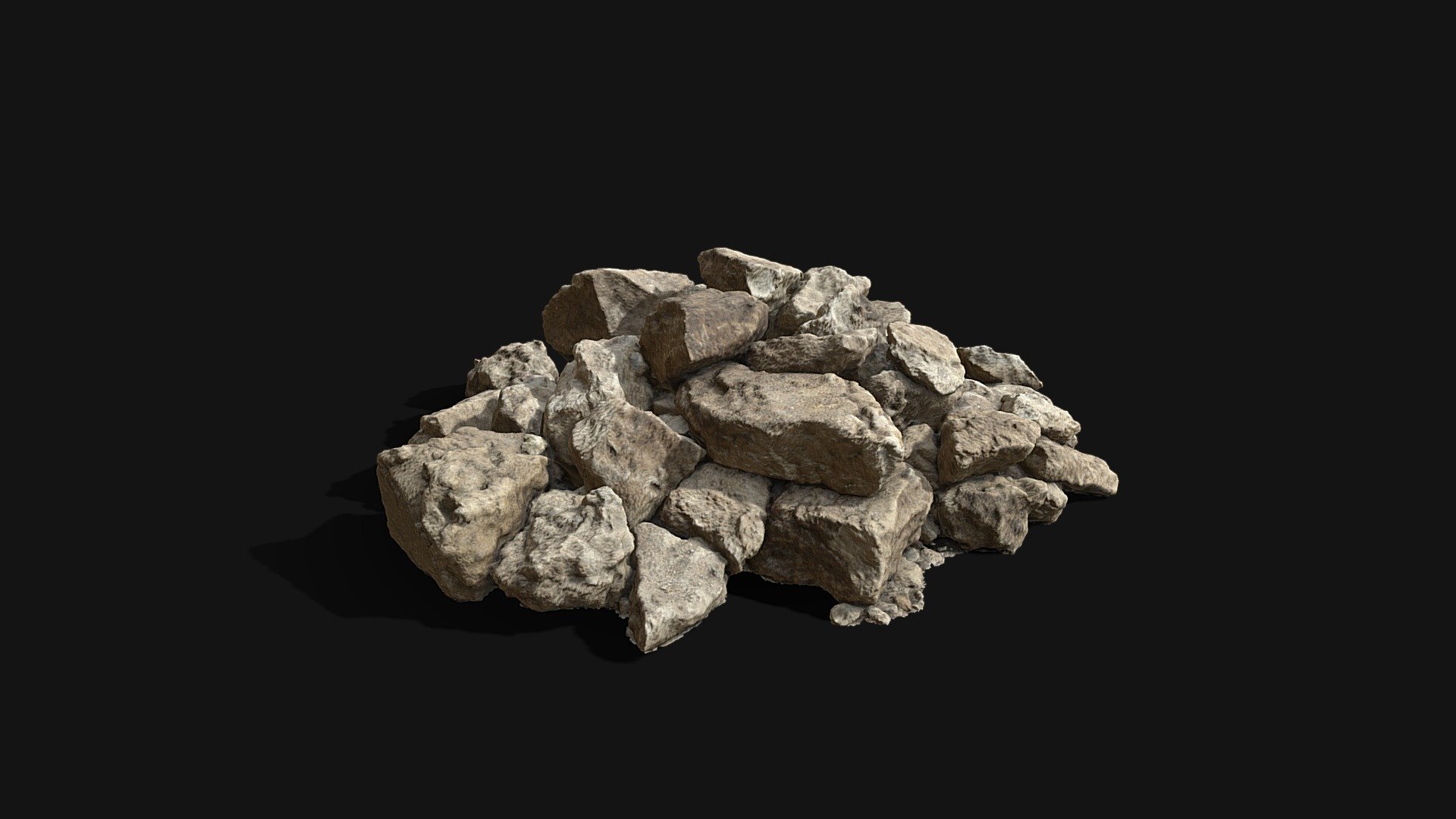 High Quality Rocks Asset - Download Free 3D model by P_4_N_D_A [b740cfe ...