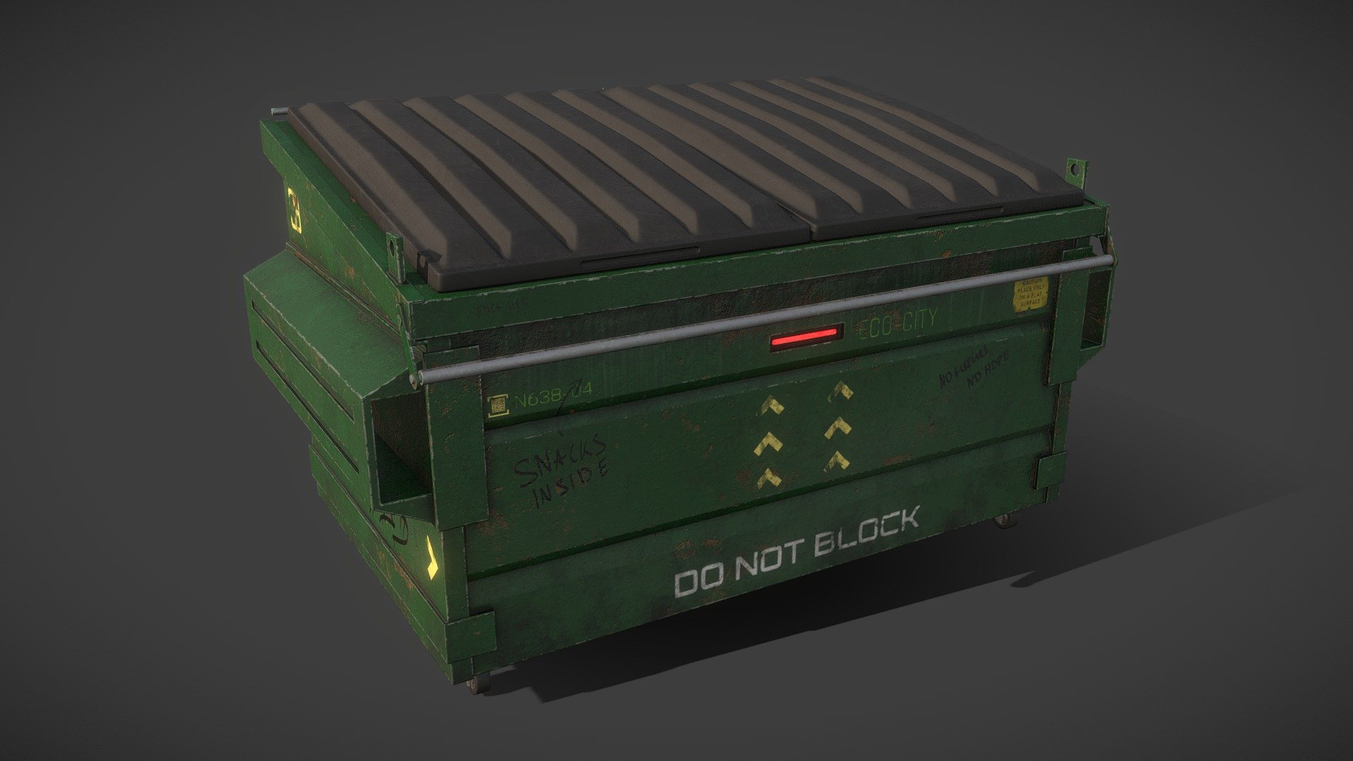 Dumpster - Download Free 3D model by tony chopper (@choppar) [b742c2e ...