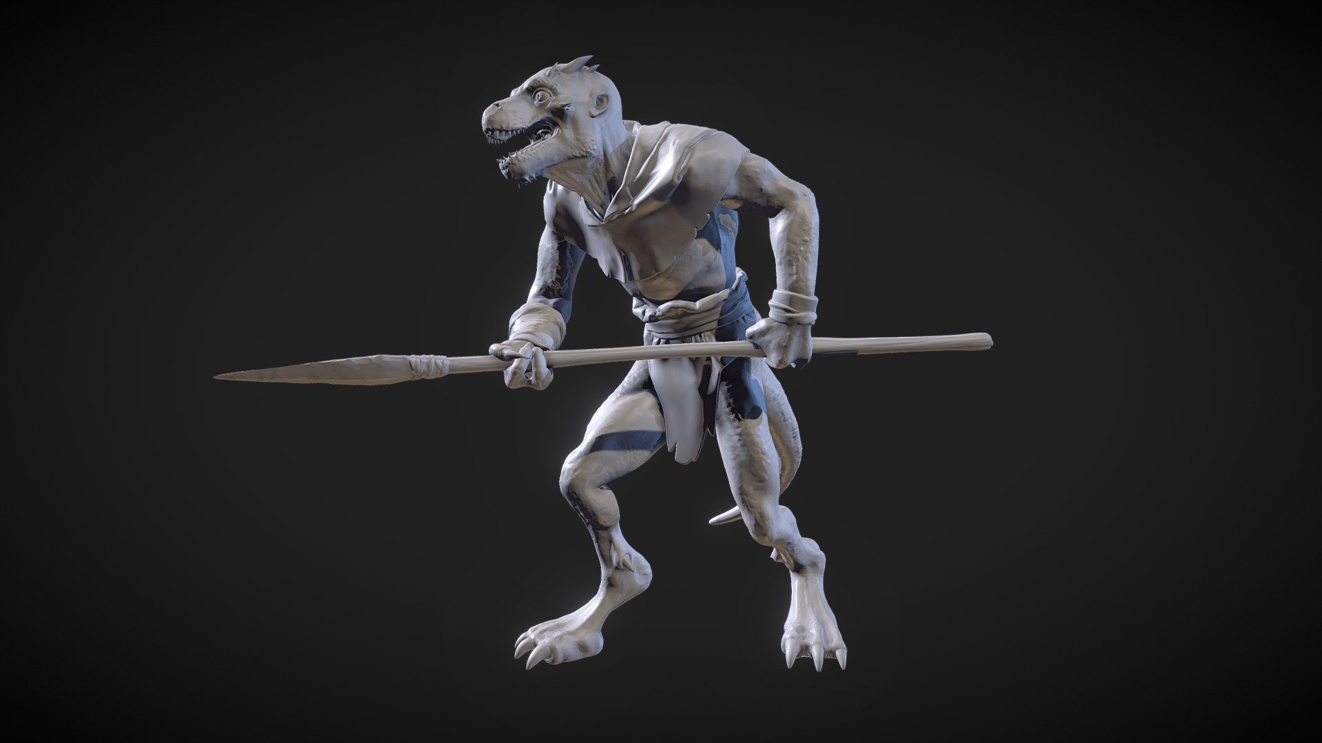 Kobold_Spear - 3D model by furlanettofelipe [b743ed7] - Sketchfab