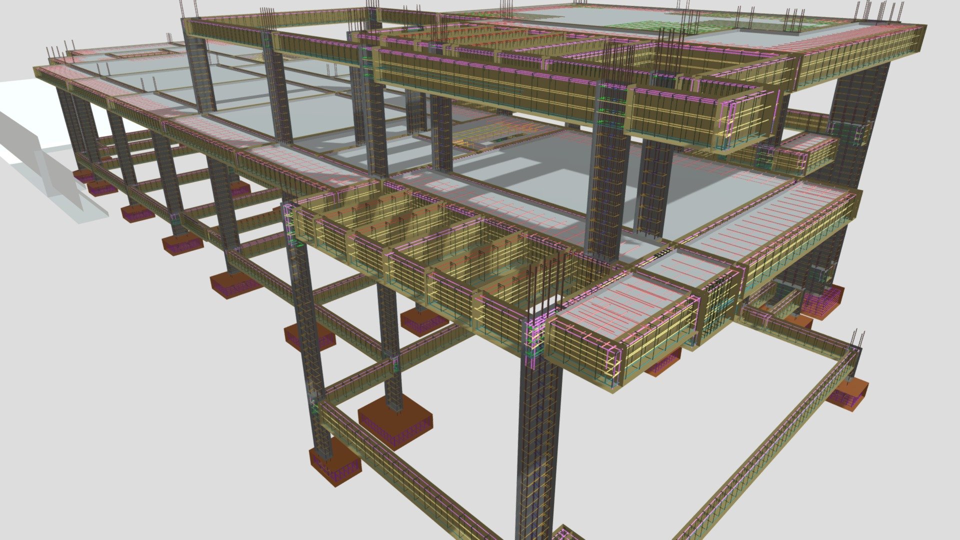 3D ESTRUTURA ARMADURAS IVAN - 3D model by GZ ENGENHARIA | PROJETOS ...