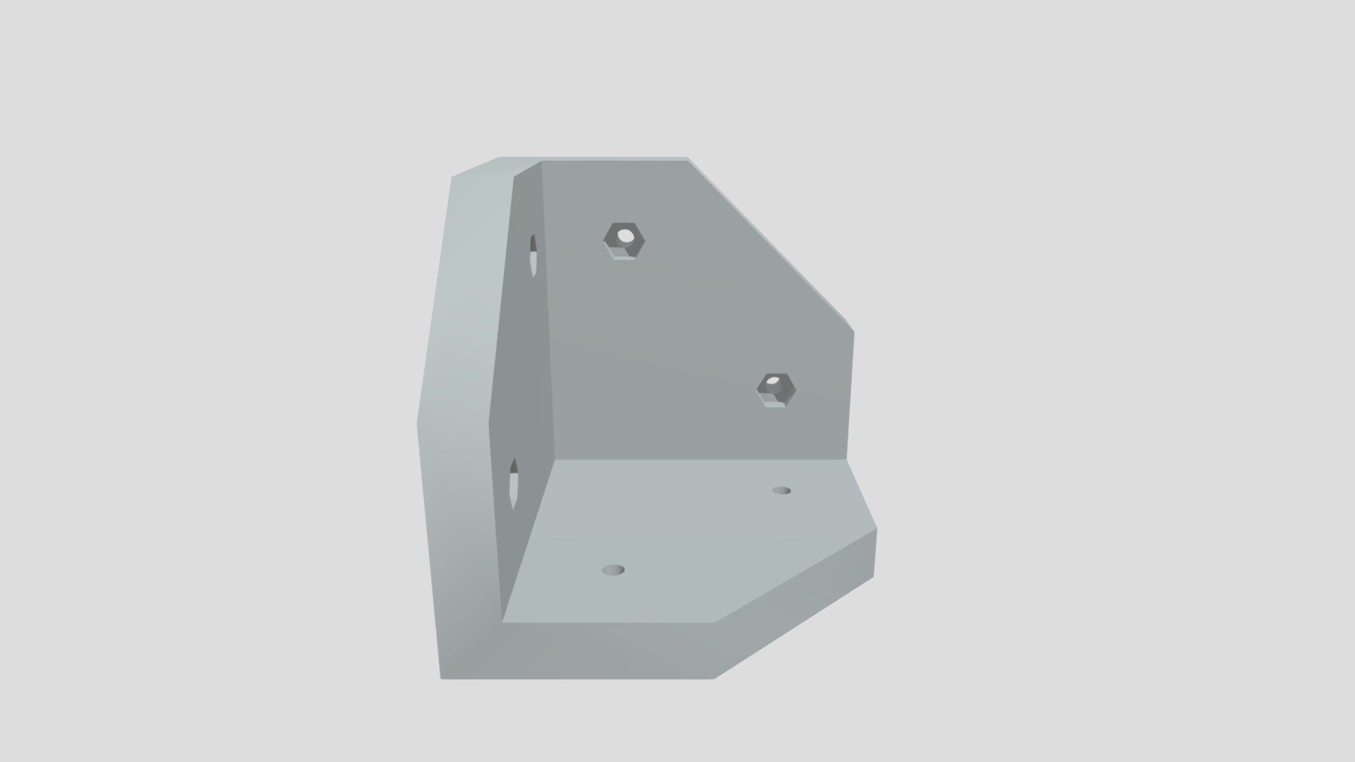 Corner Bracket - 3D model by Joe Poehlmann (@joepoehlmann) [b744ac4] - Sketchfab