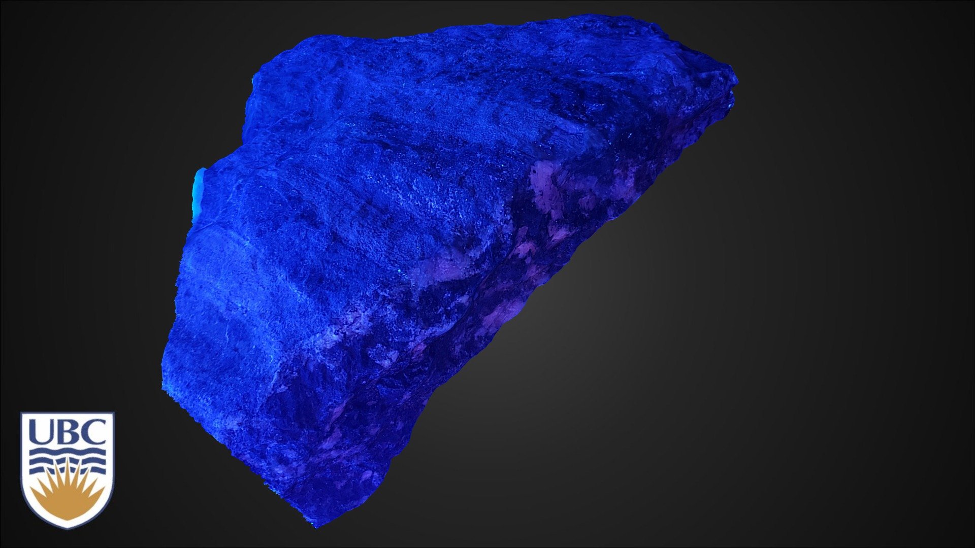 Noah OP1 UV light (Cantung Skarn) - 3D model by Nichole Moerhuis (UBC ...