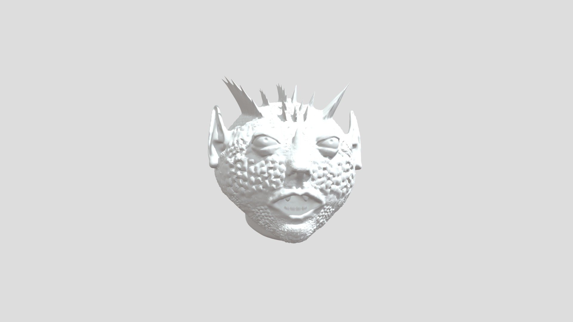 3DPrint_FishMan_obj - Download Free 3D model by Ivamar (@Ivamar.com ...