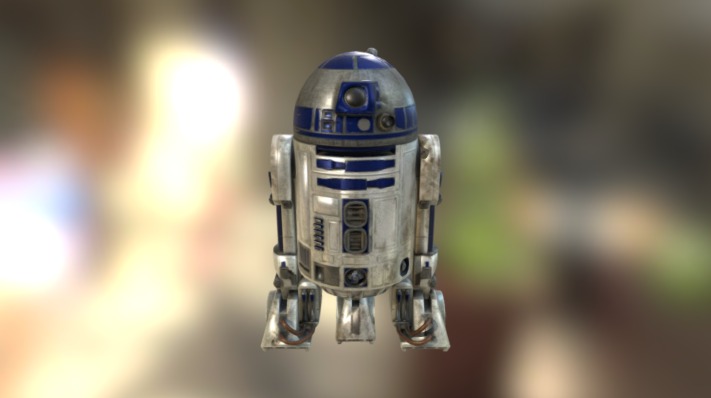 R2 D2 - 3D model by beholdmidia [b74805a] - Sketchfab