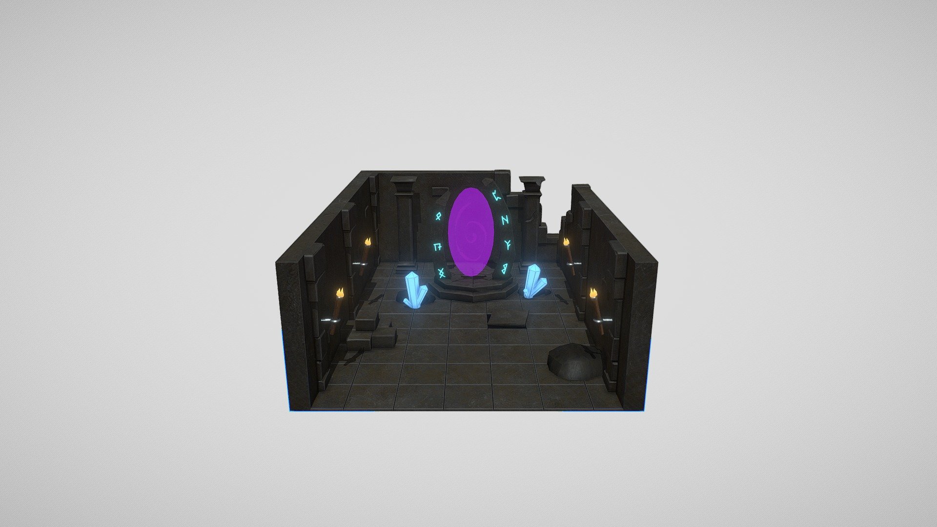 Dungeon - 3D model by Ben Gregory (@gben17979) [b74812a] - Sketchfab