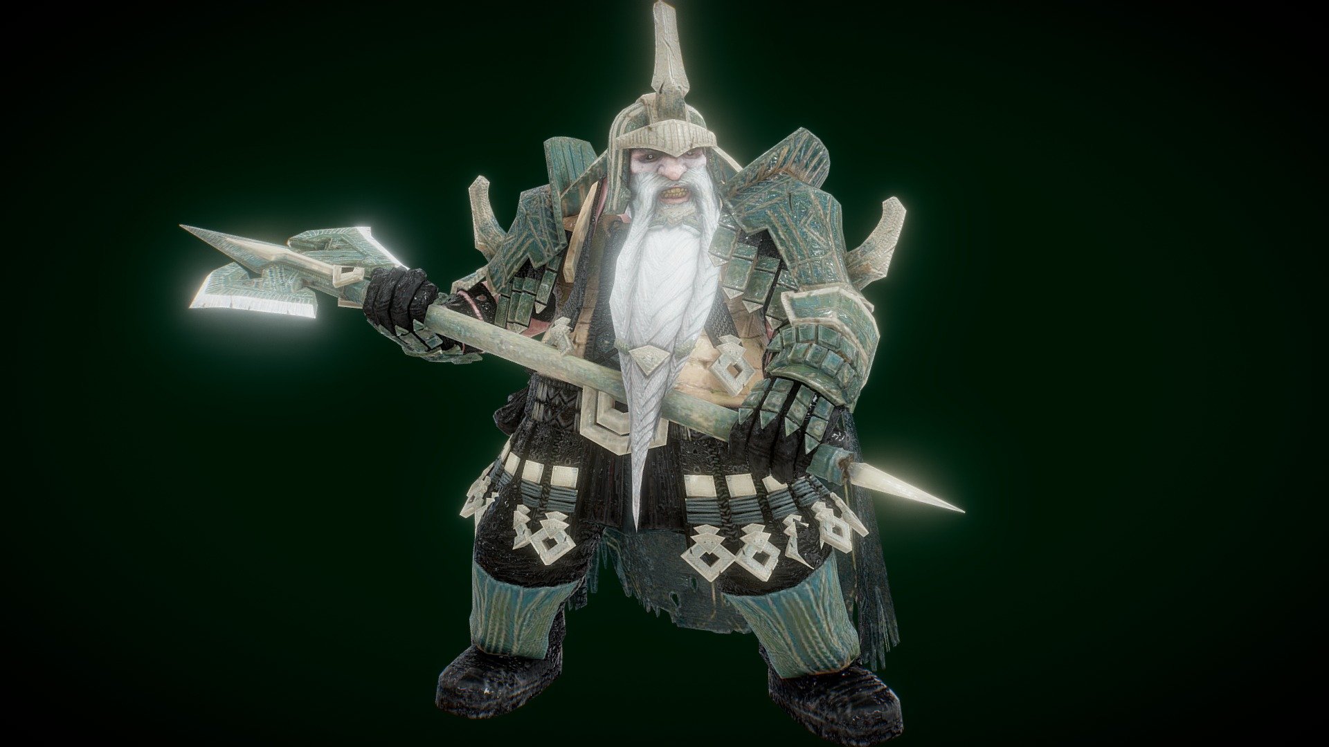 Durin the Deathless ( Dwarf) - Buy Royalty Free 3D model by Luna Studio ...