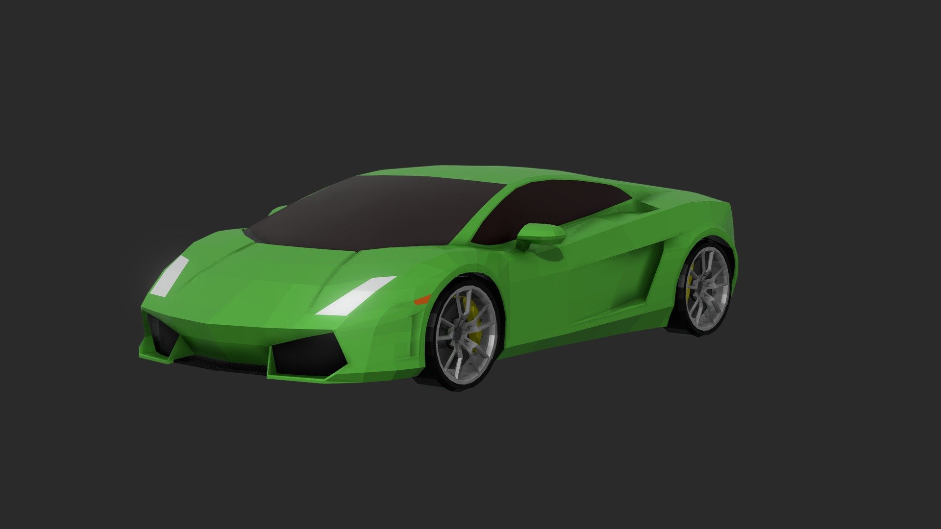 Lamborghini Gallardo LP550-2 Low Poly - Download Free 3D model by ...