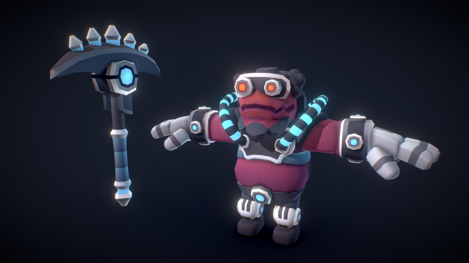 Alien Boss - Preview - 3D model by BitGem [b74aedb] - Sketchfab