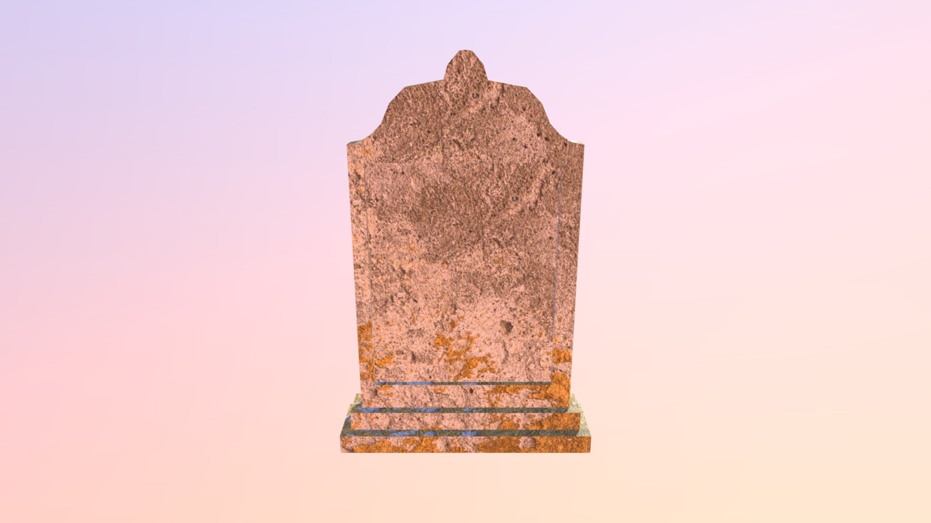 Gravestone - 3D model by harry_howes [b74c8eb] - Sketchfab